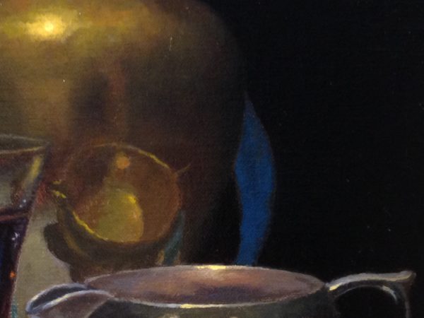 Still Life with Brass and Silver – Jeffrey Hayes