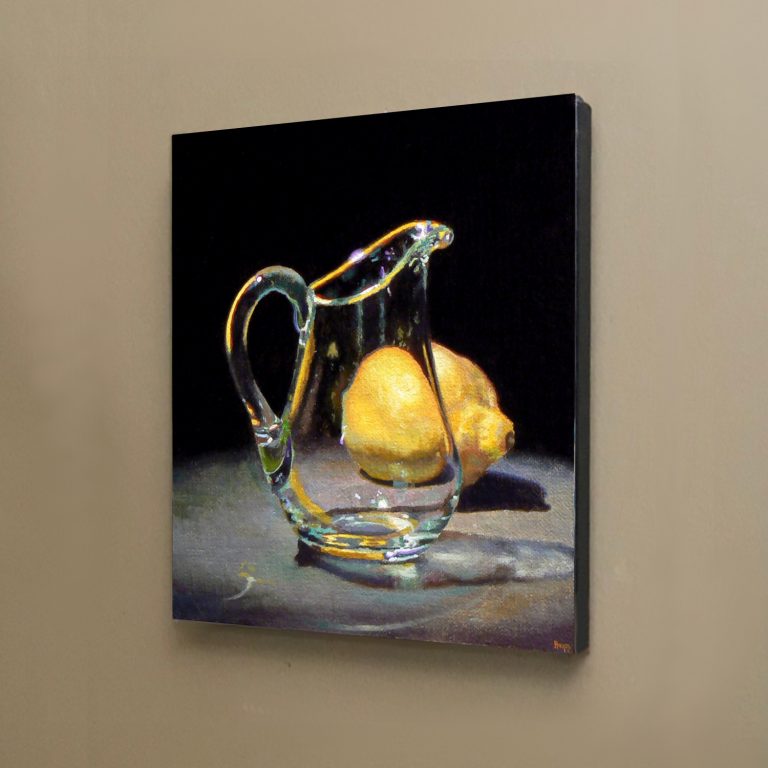 “Glass and Lemon” Fine Art Print – Jeffrey Hayes
