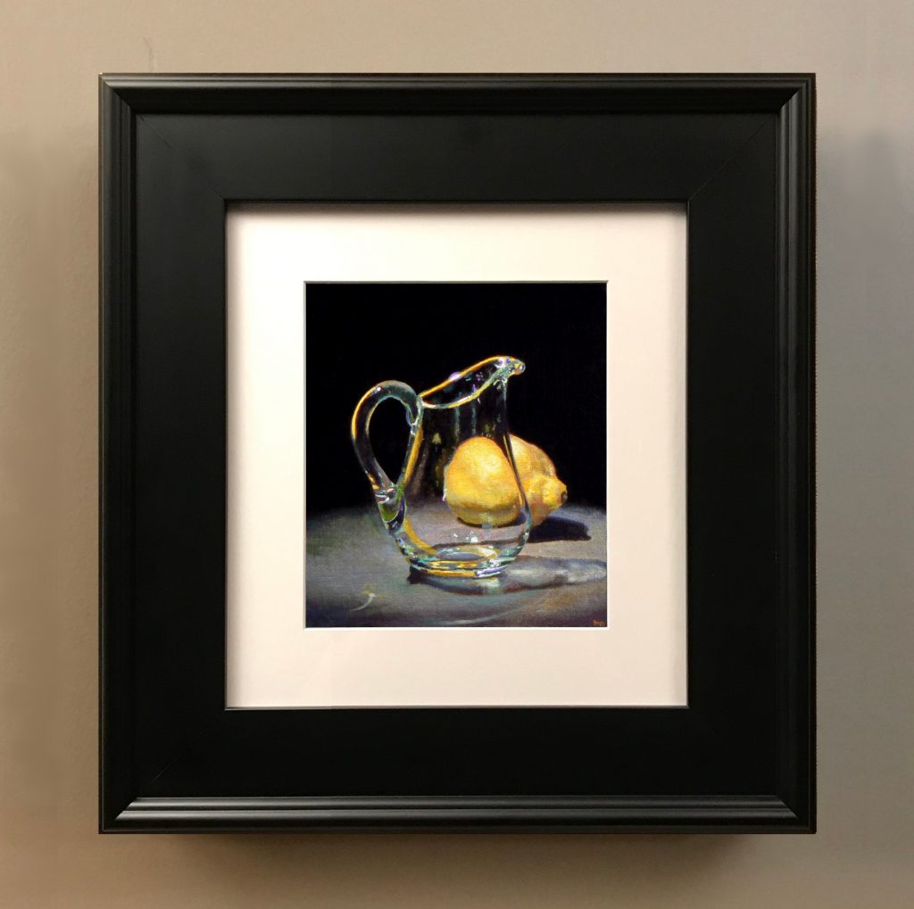 “Glass and Lemon” Fine Art Print – Jeffrey Hayes