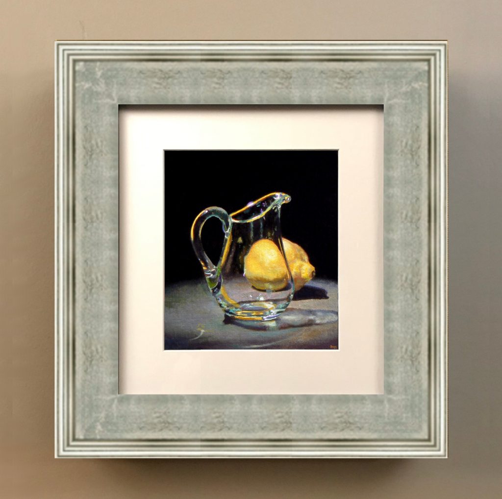 “Glass and Lemon” Fine Art Print – Jeffrey Hayes