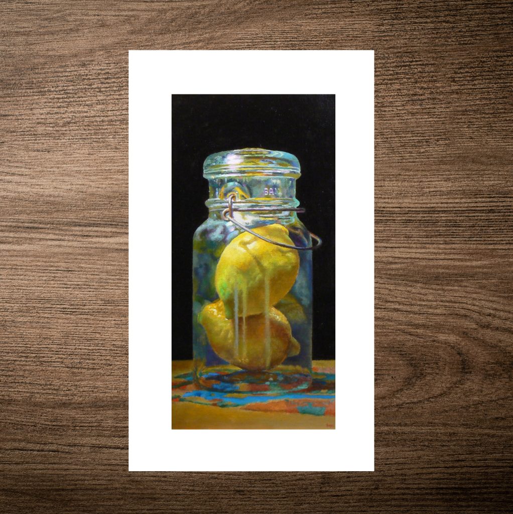 “Double Lemon” Fine Art Print – Jeffrey Hayes