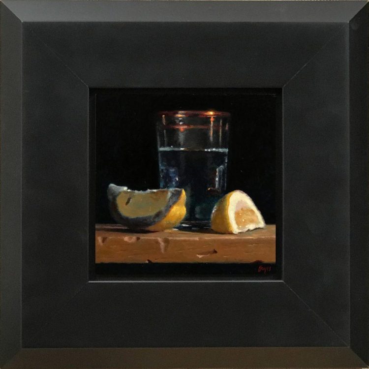 Lemon Slices and Water Glass – Jeffrey Hayes