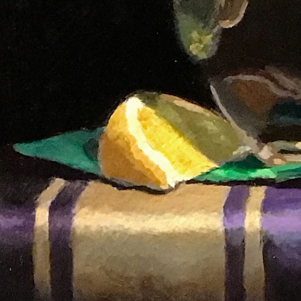 Glass Creamer and Lemon Slices – Jeffrey Hayes