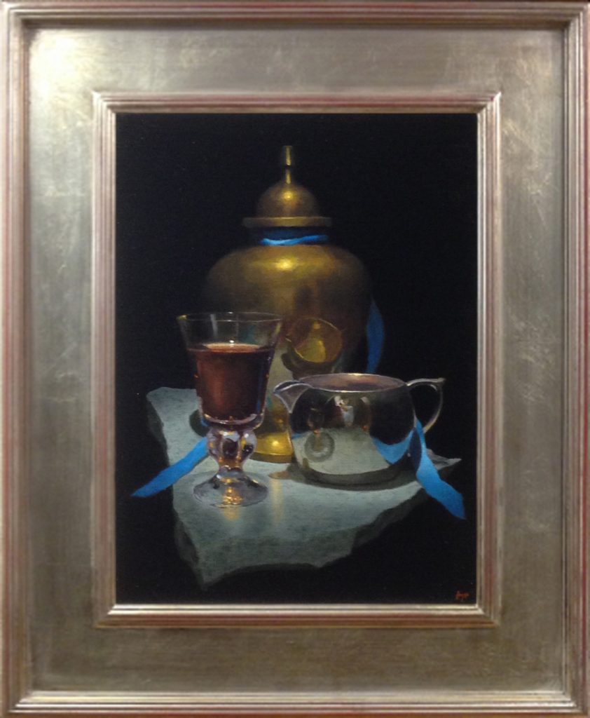 Still Life with Brass and Silver – Jeffrey Hayes