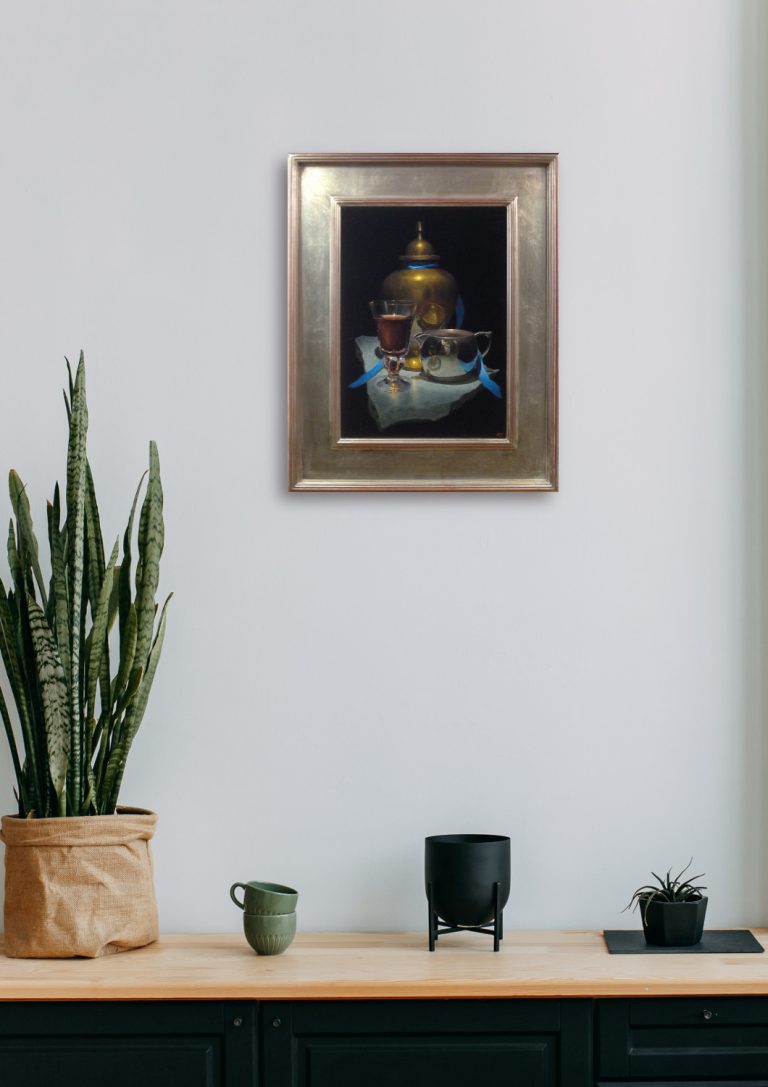 Still Life with Brass and Silver – Jeffrey Hayes
