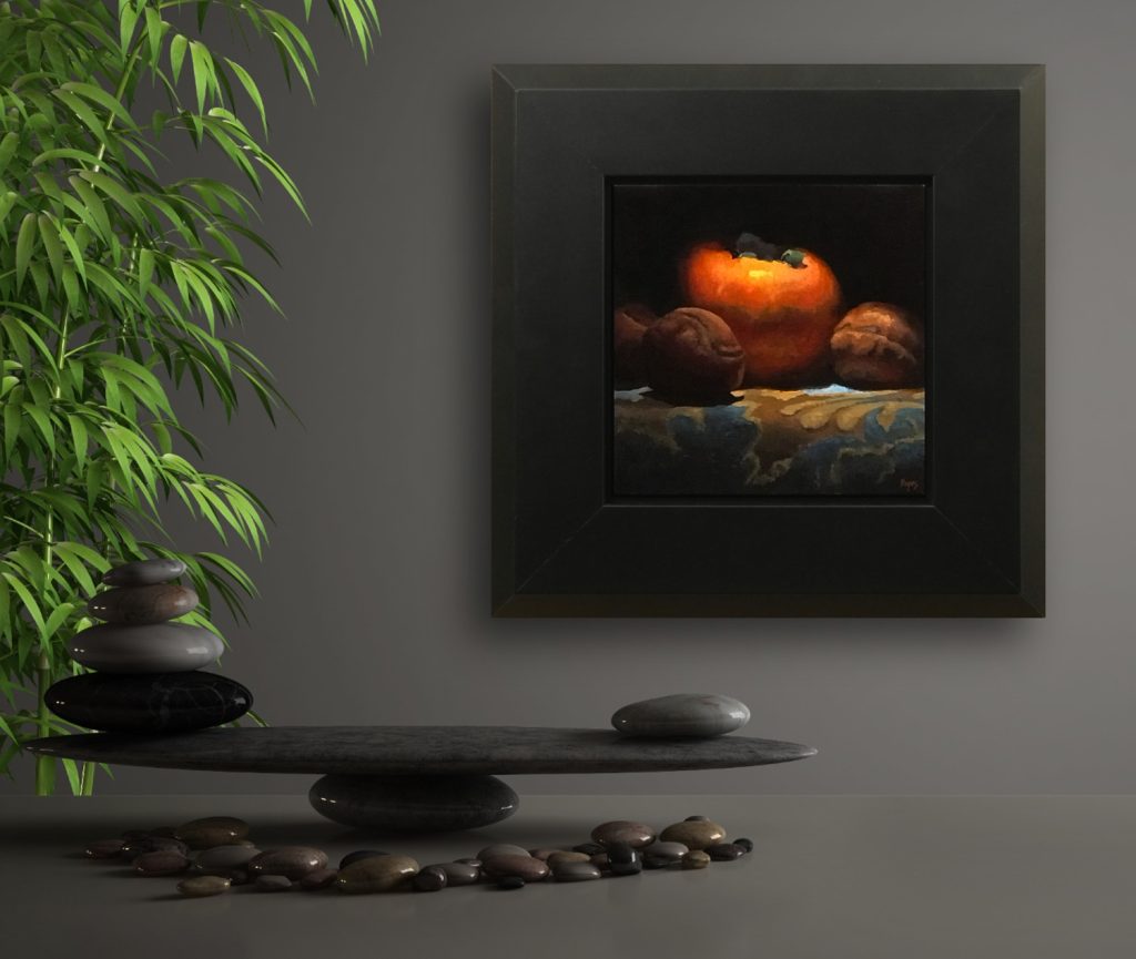 Persimmon and Chestnuts – Jeffrey Hayes